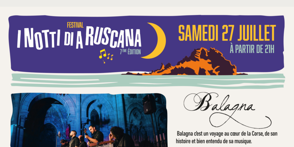 Soirée Corse avec le Groupe Balagna - Festival I Notti di A Ruscana ...